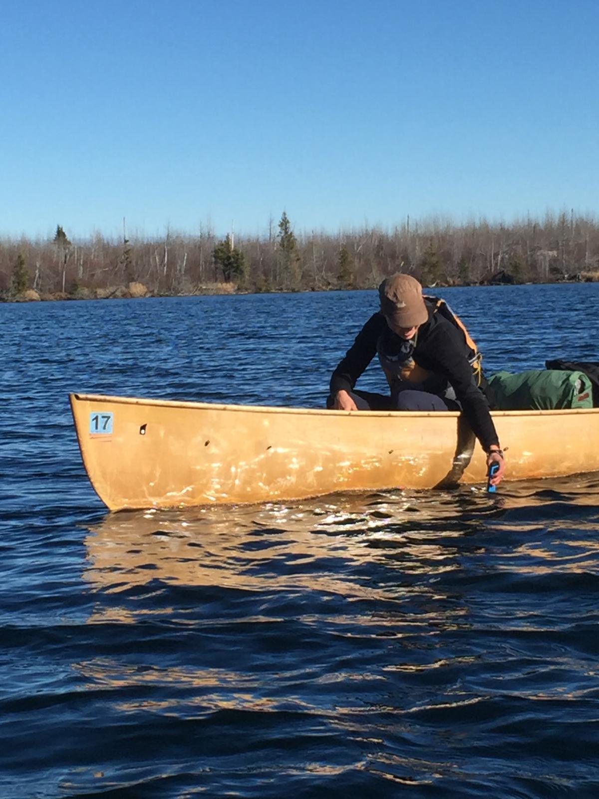 Science Desk: Sampling Water Quality to Protect the Boundary Waters ...